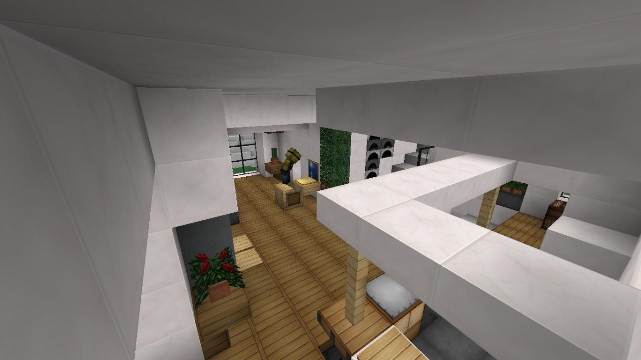 Modern House Minecraft Map