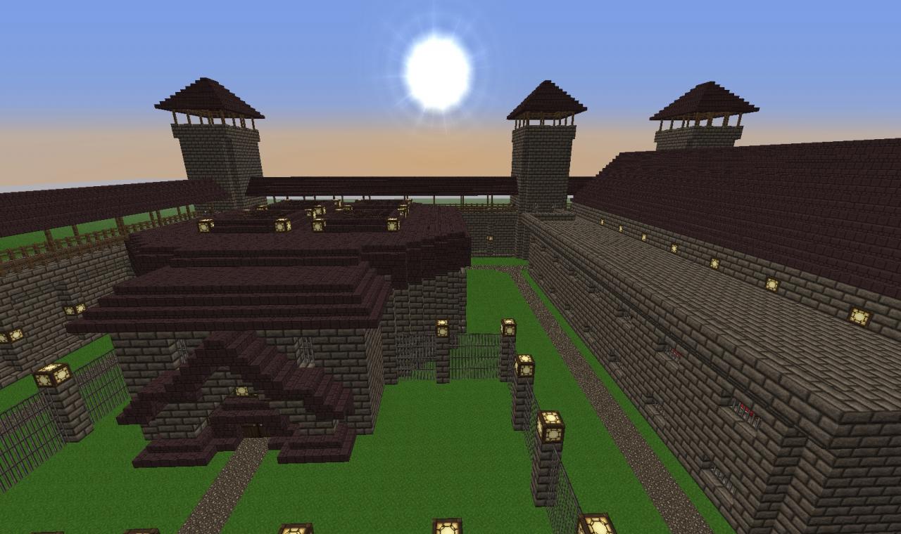 Prison Compound - Updated Minecraft Map