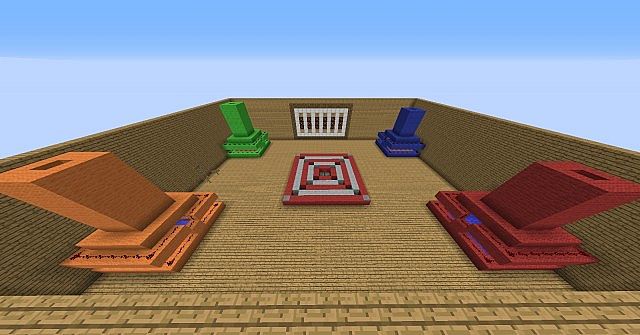 Human Darts Minecraft Map