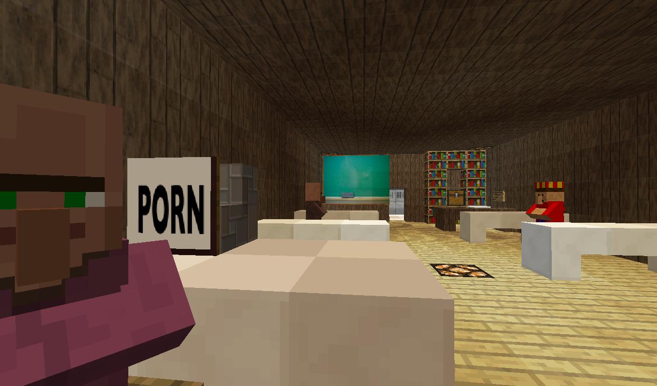 The Classroom (Funny Map) Minecraft Map