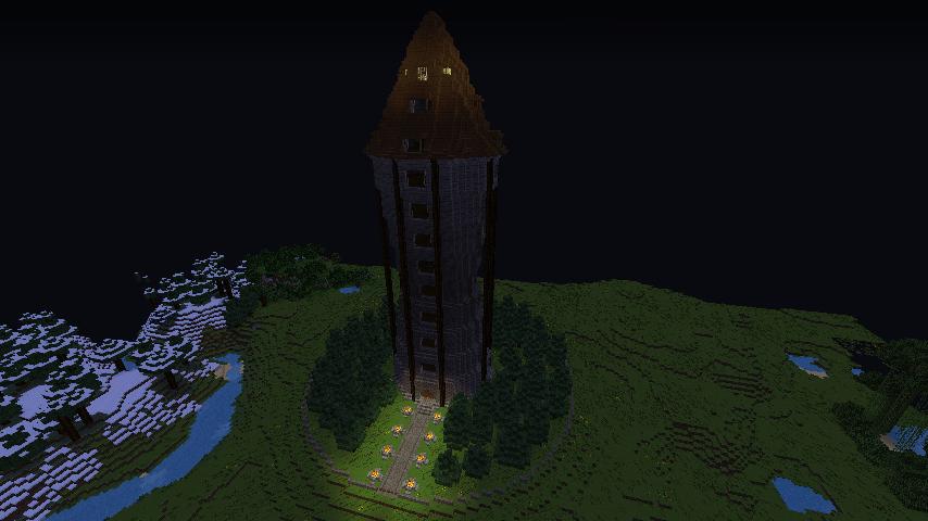 [1.6.4] Dungeon Tower Minecraft Map