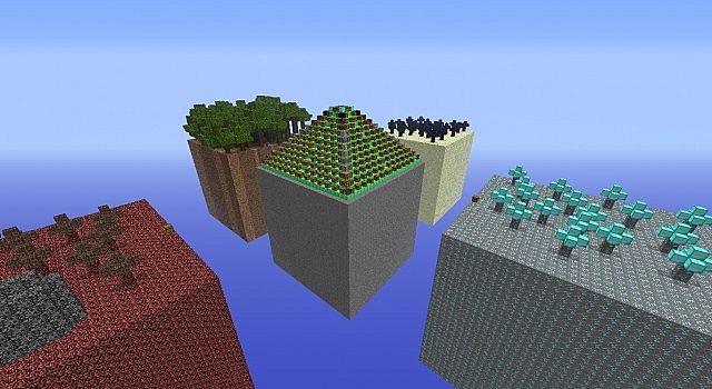 Square survival 2(pvp) Minecraft Map