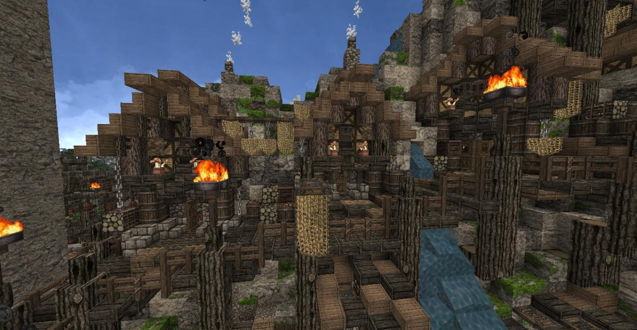 Fishing village Minecraft Map