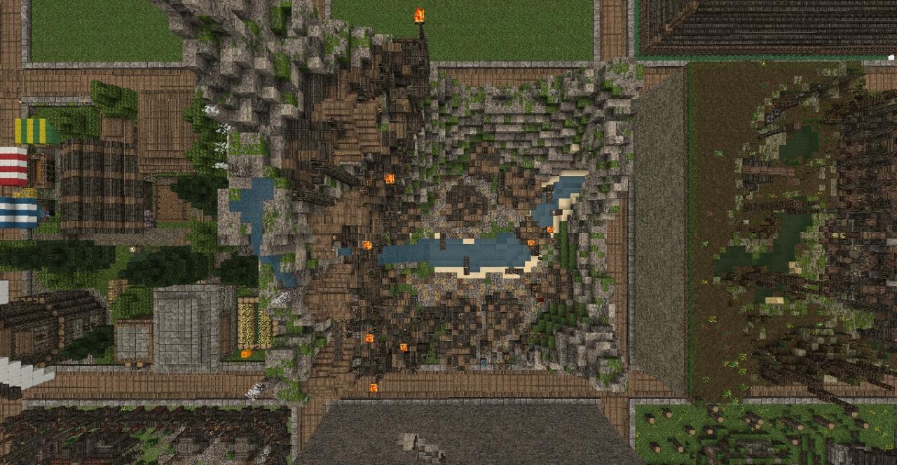 Fishing village Minecraft Map