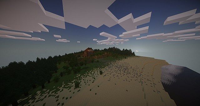 Medieval Hotel at beach Minecraft Map