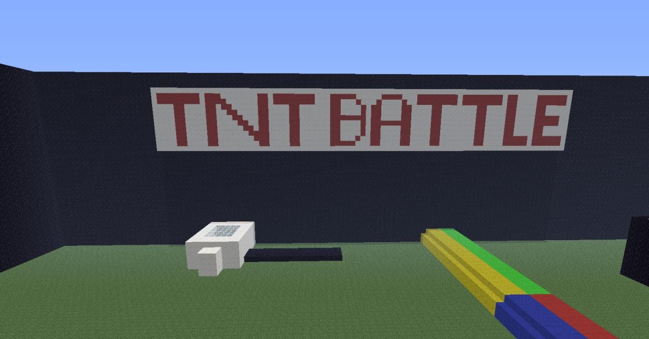 tnt battle Minecraft Map