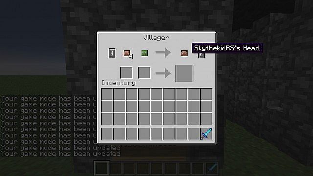 Custom villager trades Minecraft Map