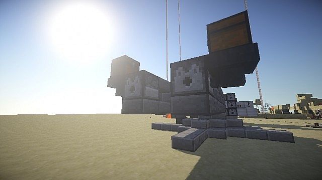 WW II AA gun Minecraft Map
