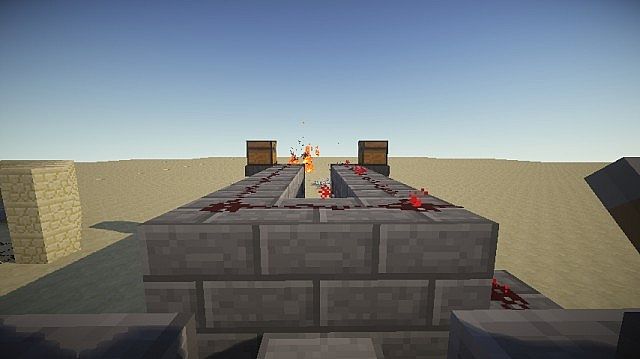 WW II AA gun Minecraft Map