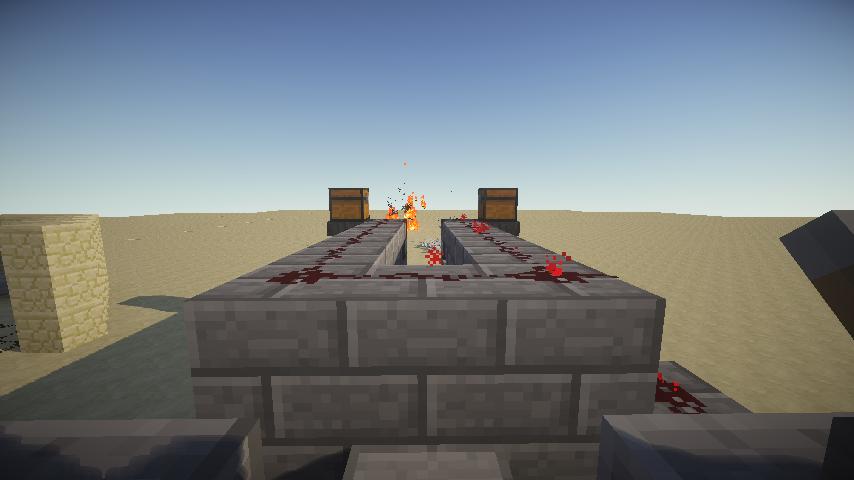 WW II AA gun Minecraft Map