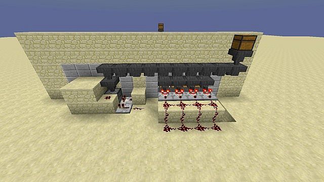 Fully automatic Item sorter Minecraft Map
