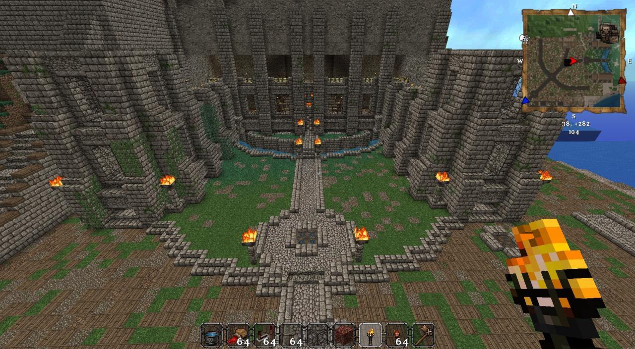 Terraced City Minecraft Map