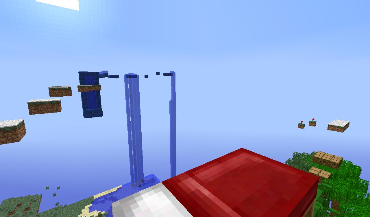 parkor map biome Minecraft Map