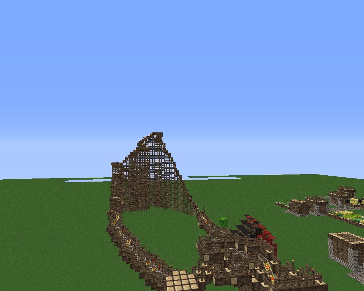 Minecraft rollercoaster 2 Minecraft Map