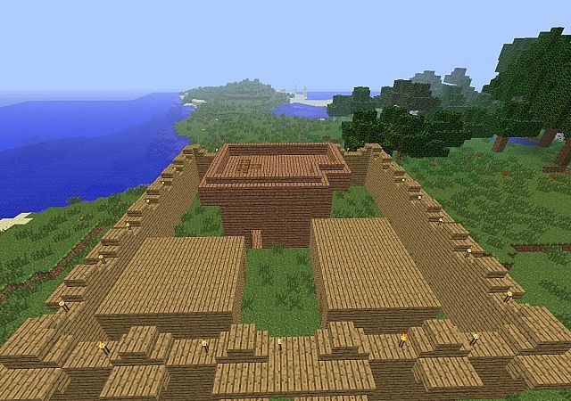 old village Minecraft Map