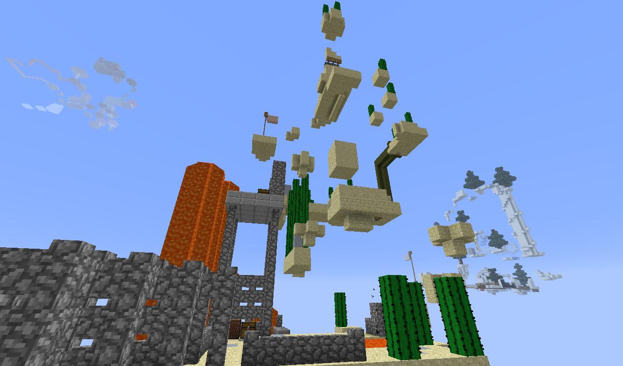 Super Minecraft 3D World [klk155 maps] Minecraft Map