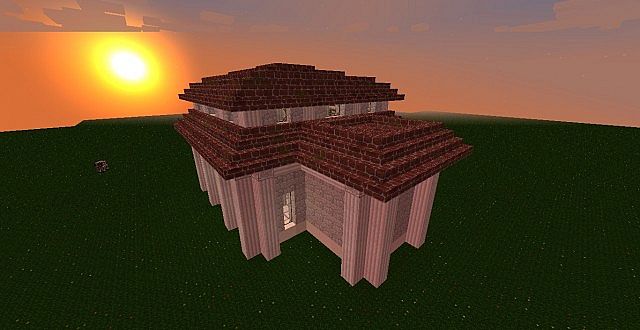 Roman Style House Minecraft Map