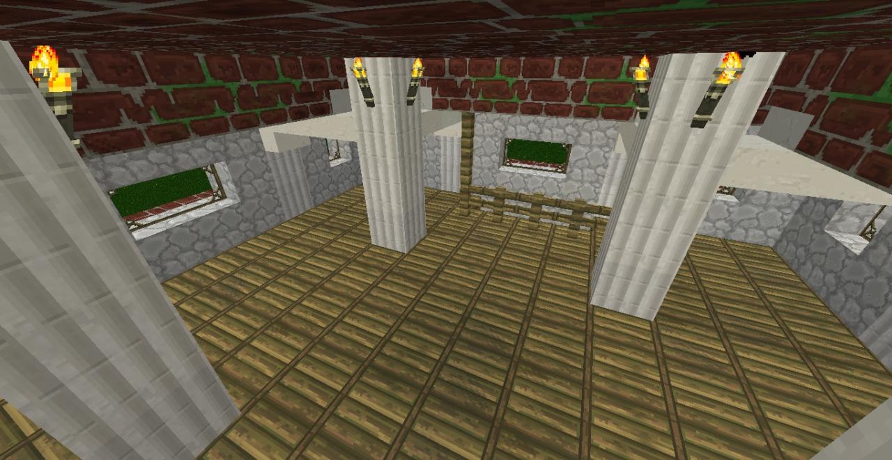 Roman Style House Minecraft Map