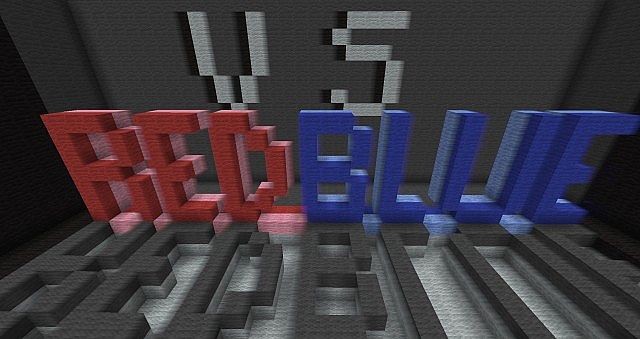 [RACE MAP] Red versus Blue Minecraft Map