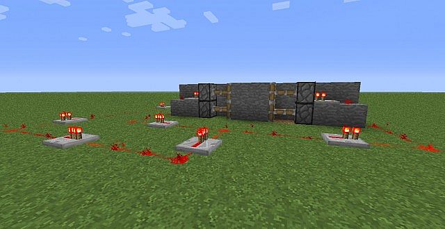 Redstone Door Minecraft Map