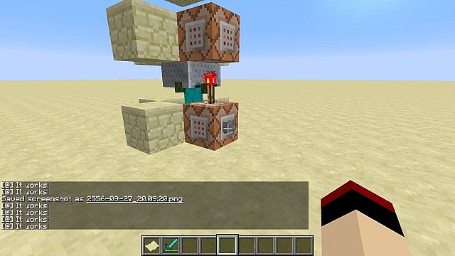 [13W39B] Summon things at your location! Minecraft Map