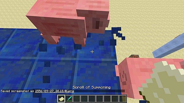 [13W39B] Summon things at your location! Minecraft Map