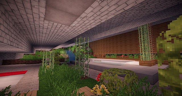 Greenhouse -Eco House- Minecraft Map