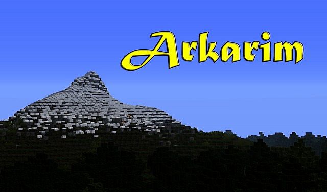 Arkarim - A Custom Terrain Minecraft Map
