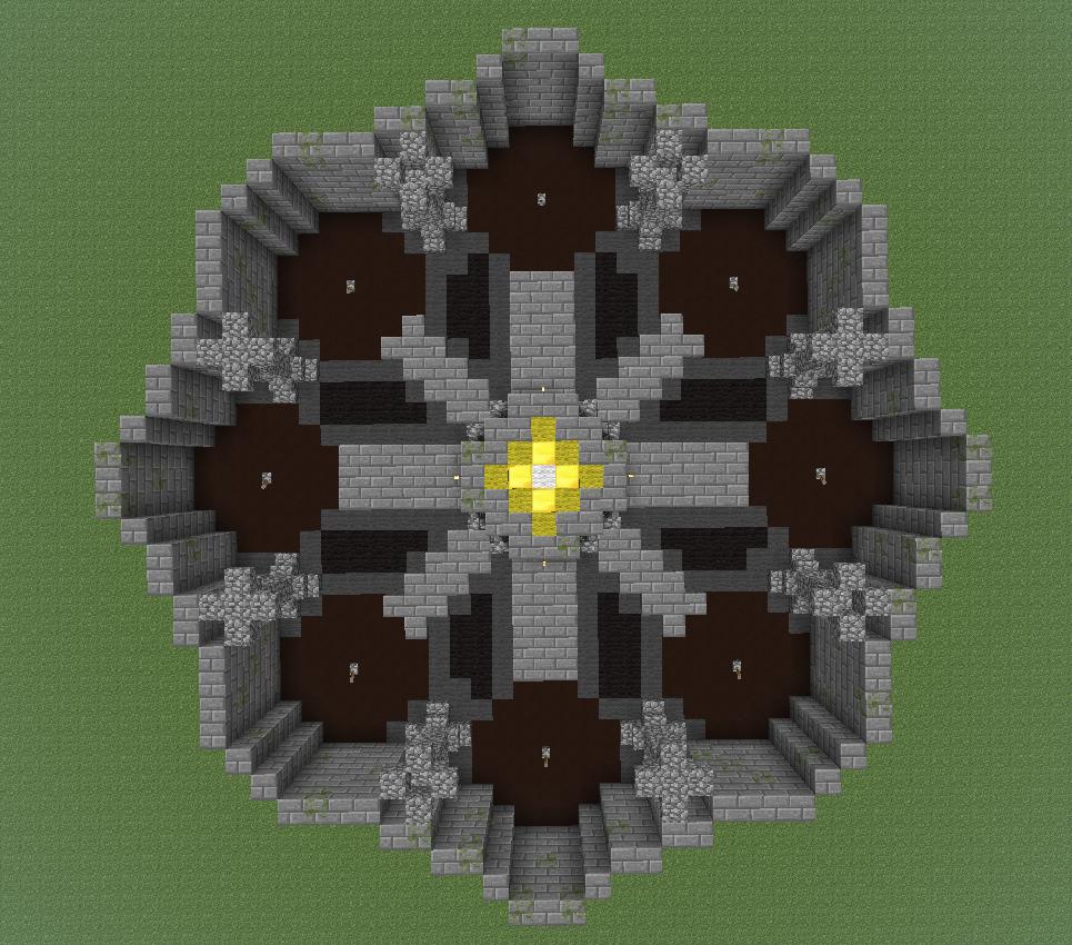 Dungeon Siege Basilica Minecraft Map