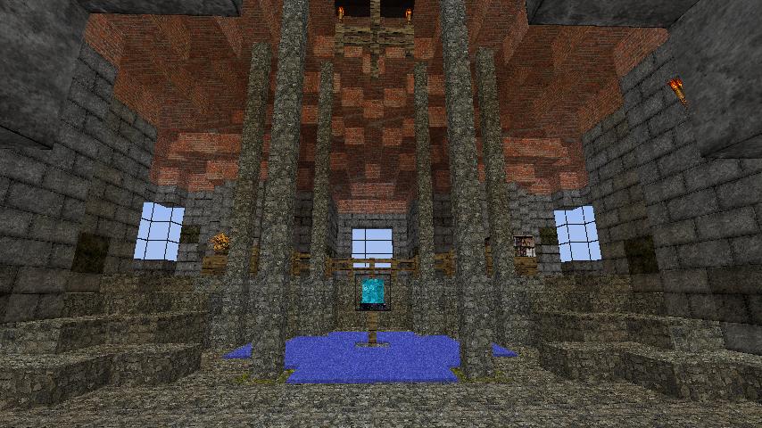 Dungeon Siege Small Temple Minecraft Map