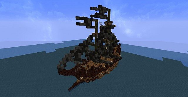 Death's Creed Pirate Ship Minecraft Map
