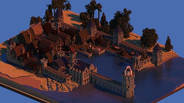 Medieval port - Marryport Minecraft Map
