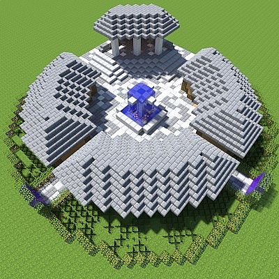 Town Square Spawn Minecraft Map