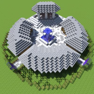 Town Square Spawn Minecraft Map