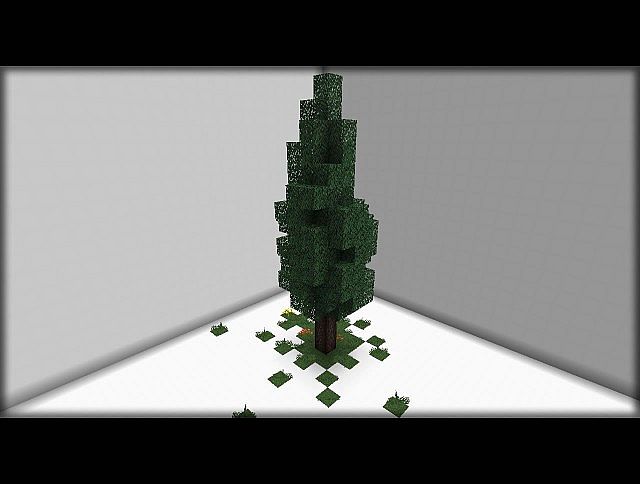 Spruce Tree [Schematic Bundle] - 6 Designs / Different Sizes Minecraft ...