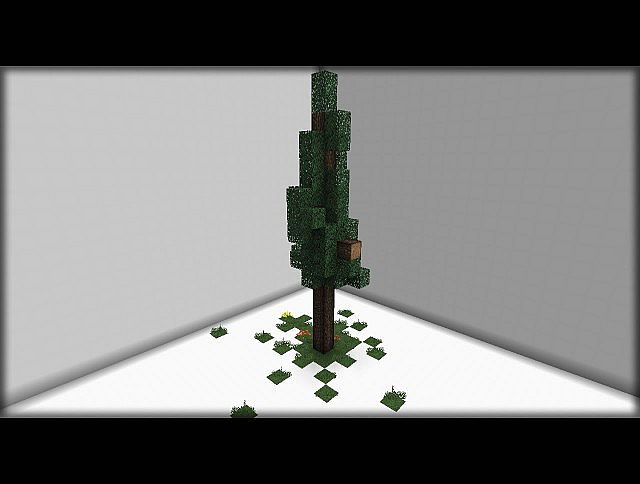 Spruce Tree [Schematic Bundle] - 6 Designs / Different Sizes Minecraft Map