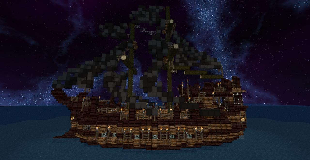 Death's Creed Pirate Ship Minecraft Map