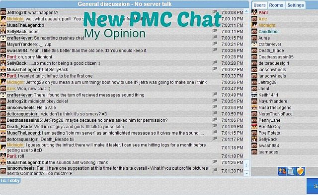 New PMC Chat