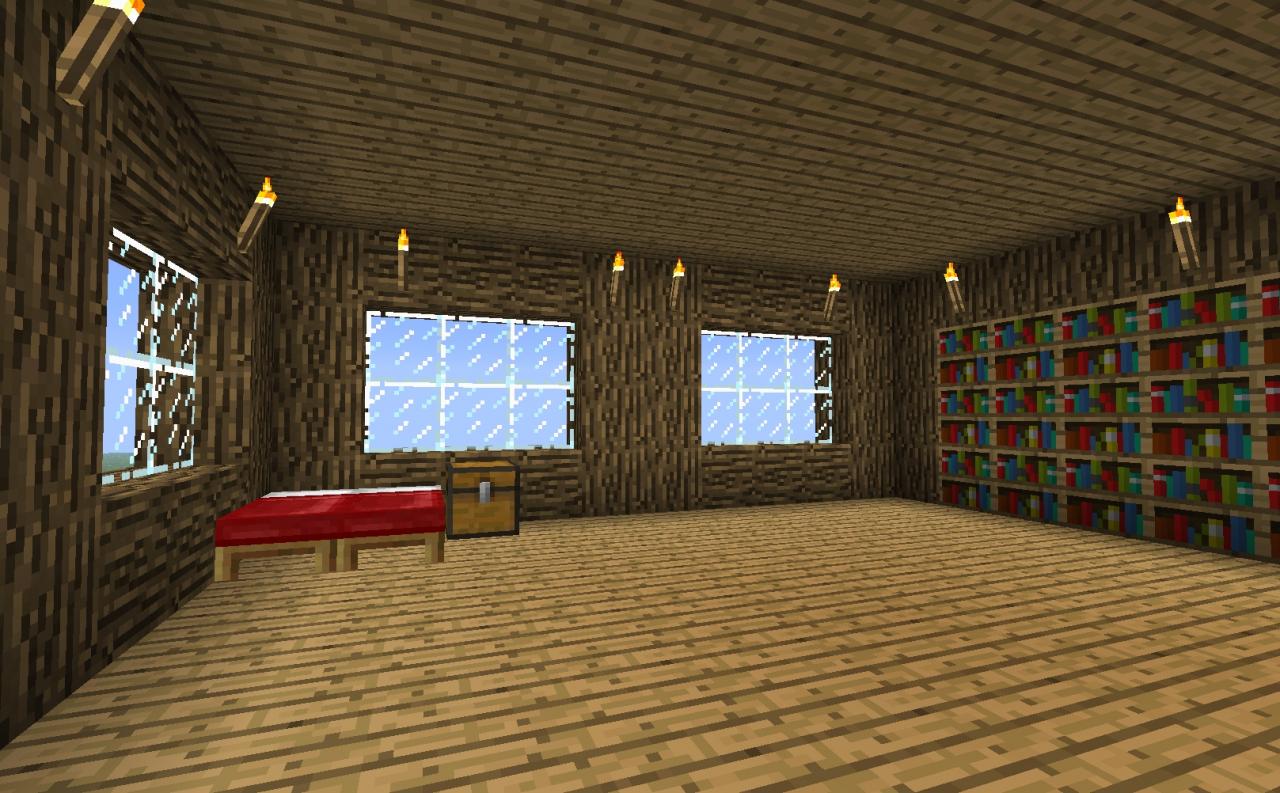 Generic Foursquare House Minecraft Map