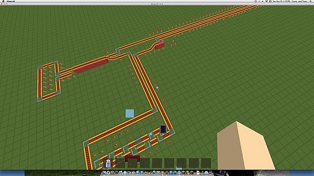 roller coaster for the roller coaster compassion Minecraft Map