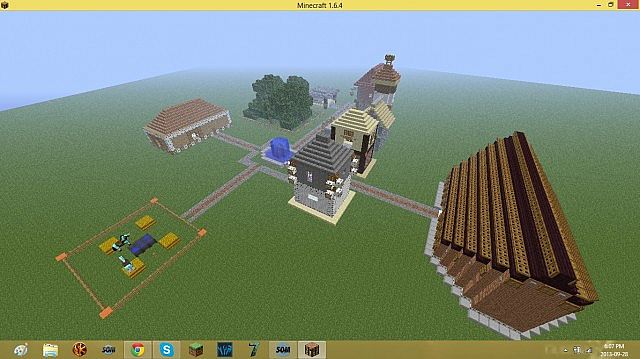 town build Minecraft Map