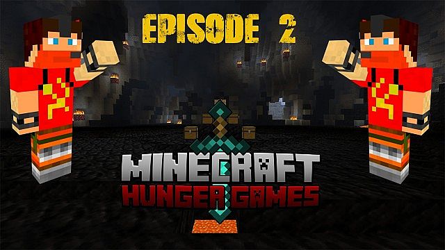 Minecraft Hunger Games Ep2 (Hacks......)