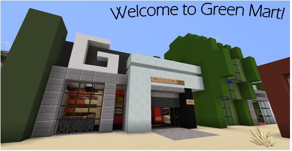 [Simplistic] Green Mart Store! [MCF] -=LordGrape=- Minecraft Map