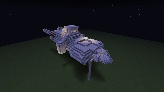 Angriffsfregatte V2 Minecraft 1.6.4 (Wargear) Minecraft Map