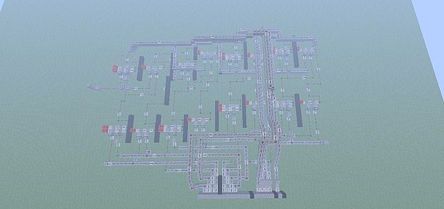 Minecraft 4 bit redstone computer Minecraft Map