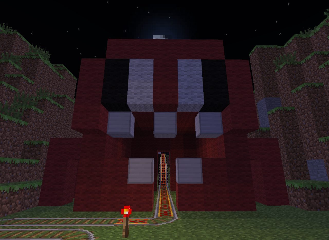 The Monster Coaster Minecraft Map