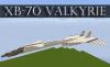 XB-70 Valkyrie (1 to 1 scale) Minecraft Map