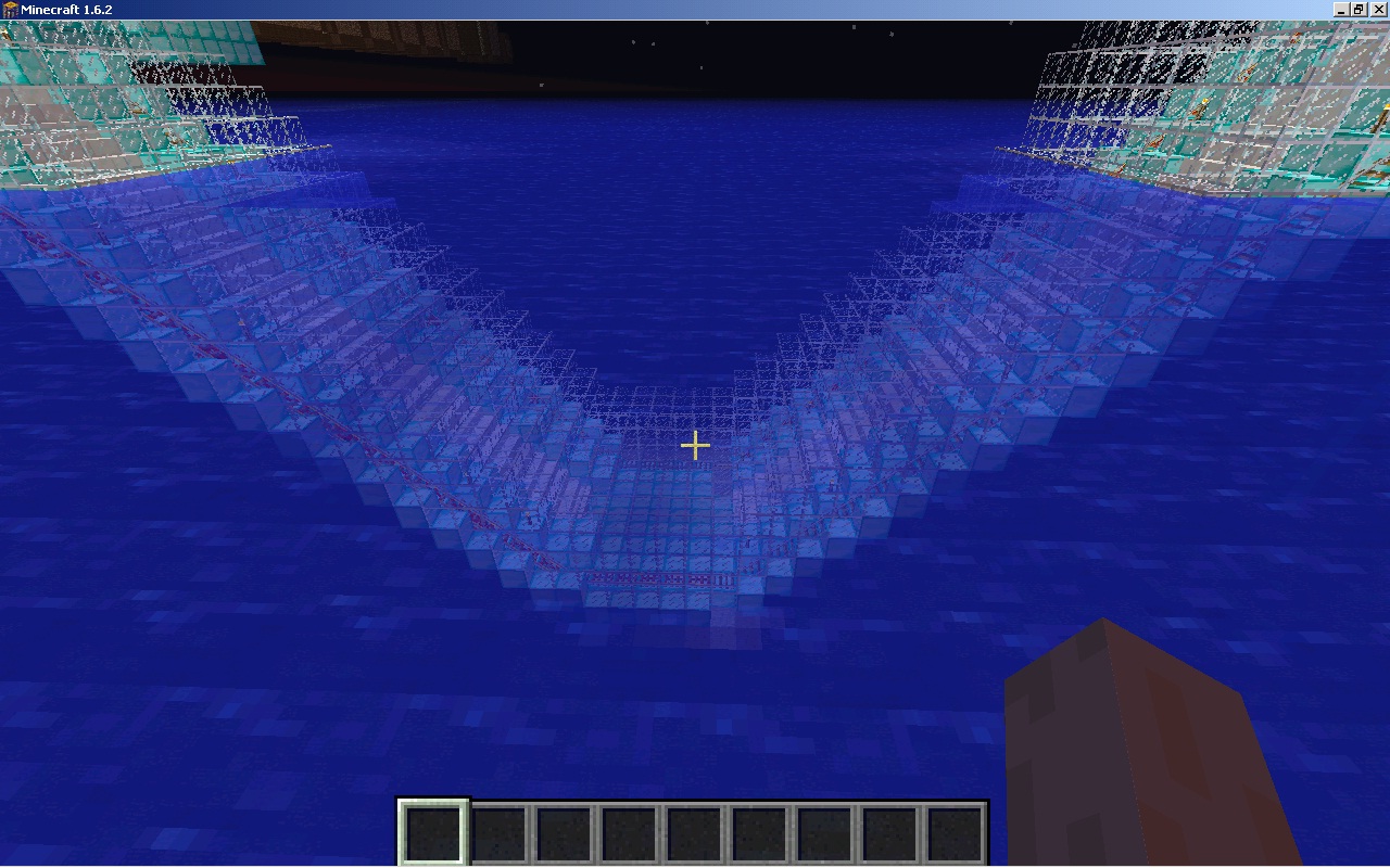 Under Water Travel Roller Coaster Minecraft Map