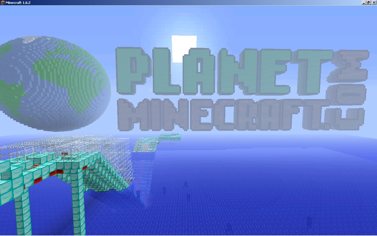 Under Water Travel Roller Coaster Minecraft Map