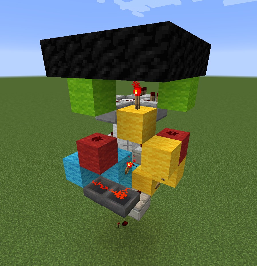 Lights Out! The 90s handheld game in Redstone! Minecraft Map